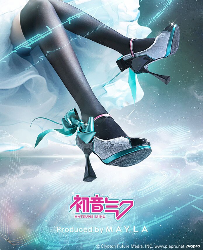 MAYLA Hatsune Miku Iconique Shoes Objet Pumps - Tokyo Otaku Mode (TOM)