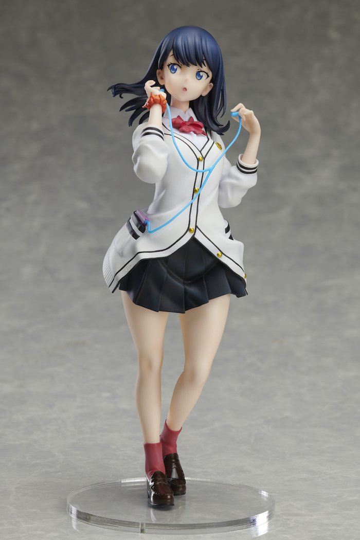 SSSS.Gridman Rikka Takarada School Uniform Ver. Figure: TBS Glowdia ...