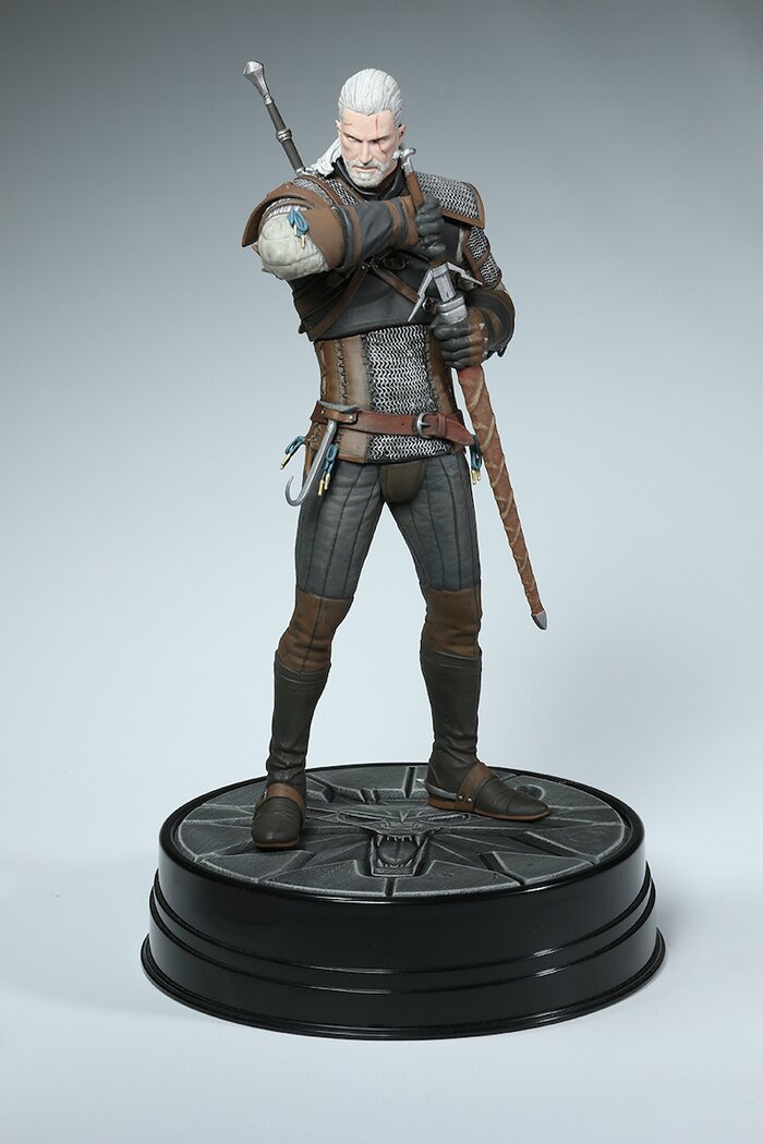 [The Witcher 3]: Wild Hunt - Hearts of Stone Geralt Deluxe Figure: Dark ...