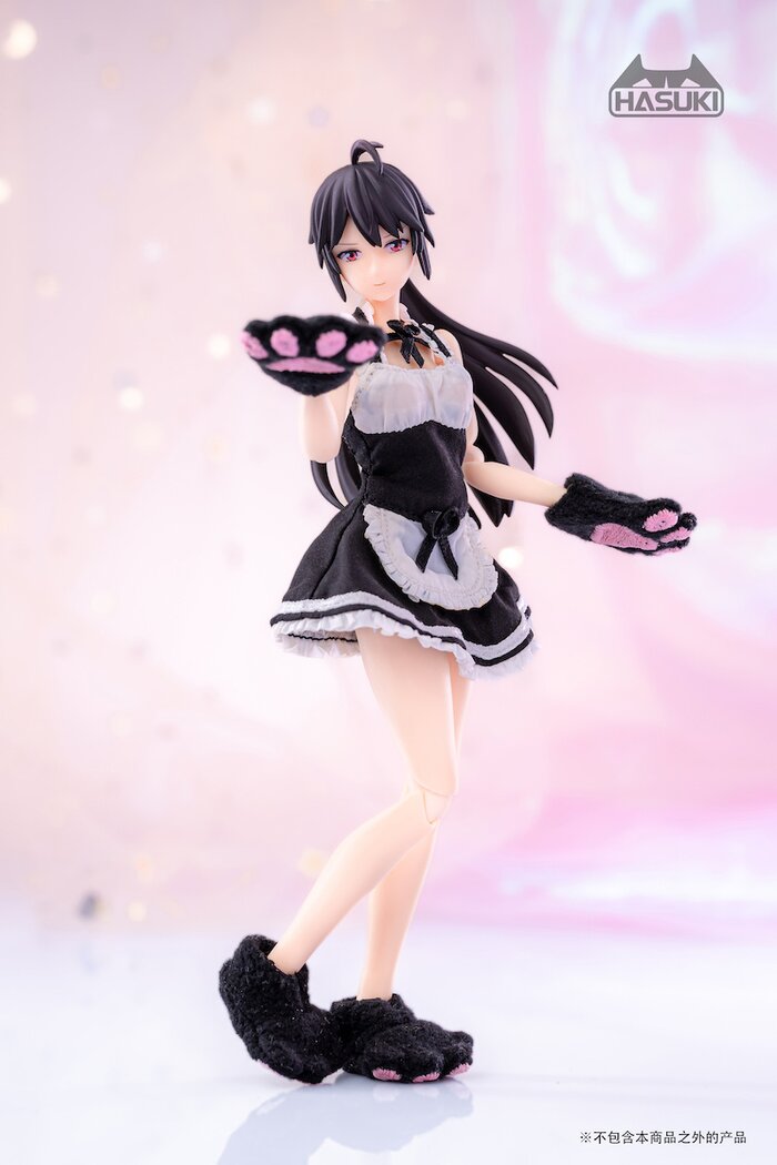 Maid Costume for 1/12 Scale Action Figures: Lynxpulse - Tokyo Otaku ...