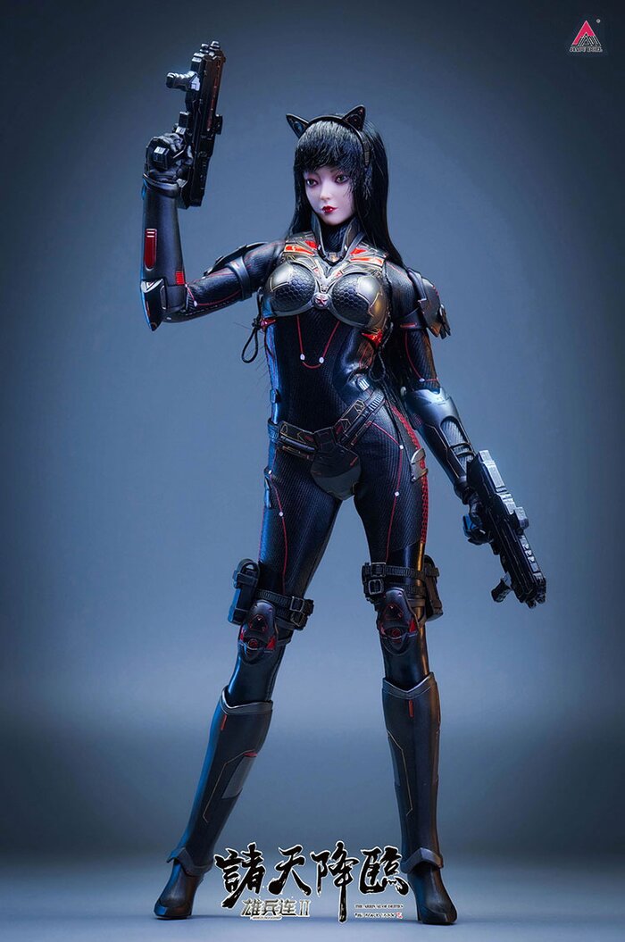 Su Xiaoli: Collectors Armor Set with Tail 1/6 Silicon Action Figure ...