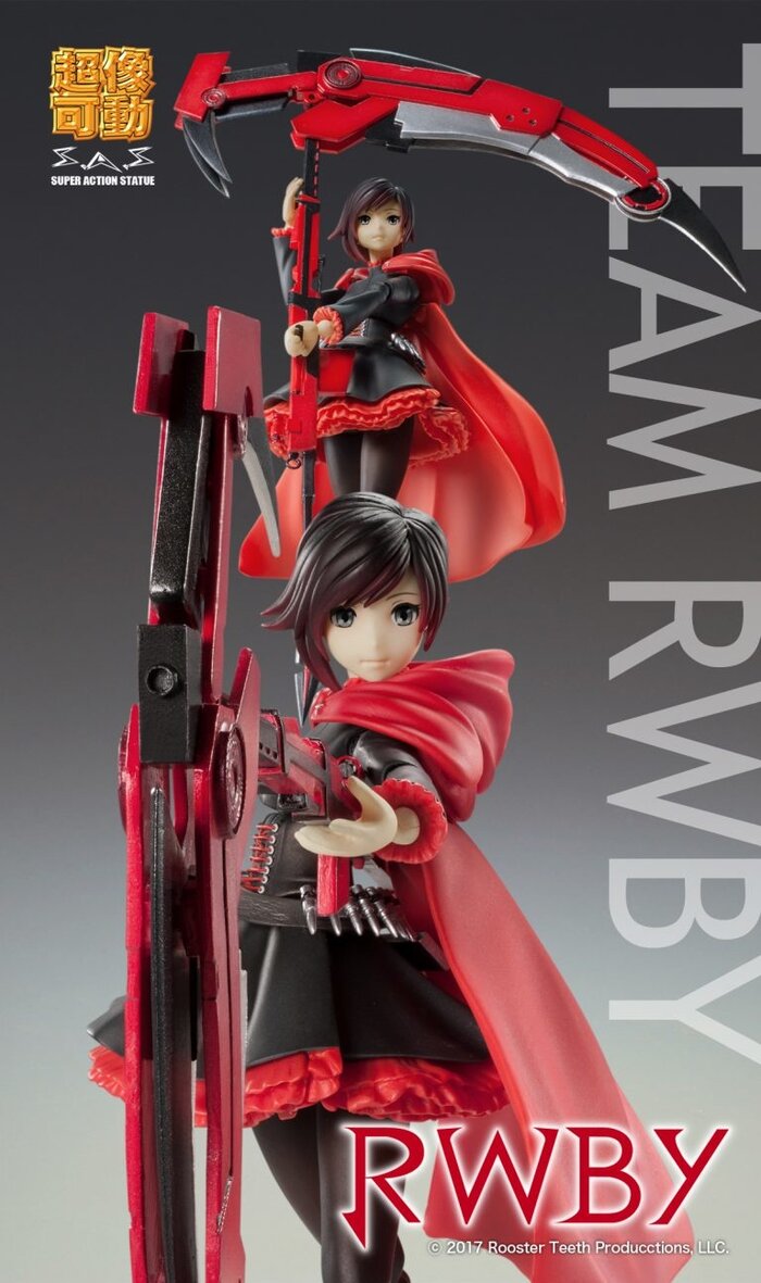 Super Action Statue: RWBY Ruby Rose: Medicos Entertainment - Tokyo ...