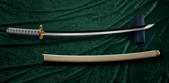 Proplica One Piece Roronoa Zoro Three Sword Style Set (Wado Ichimonji ...