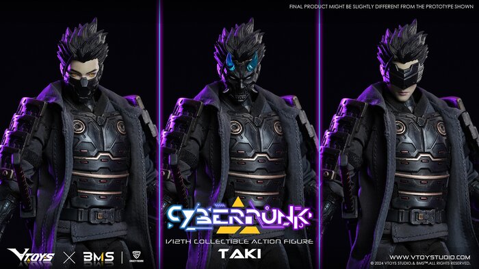 Cyberpunk Series Samurai Taki 1/12 Scale Action Figure: Vtoys 19% OFF ...