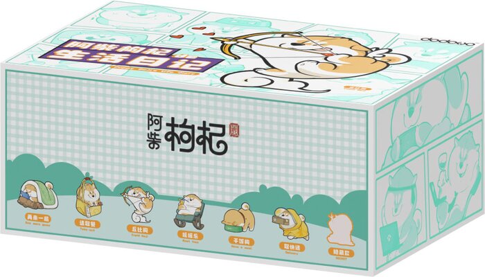 Shiba Inu Kuko-chan Series Trading Figure Box Set: Dodowo - Tokyo Otaku ...