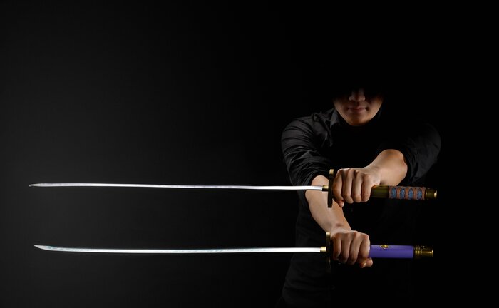 Proplica One Piece Roronoa Zoro Three Sword Style Set (Wado Ichimonji ...