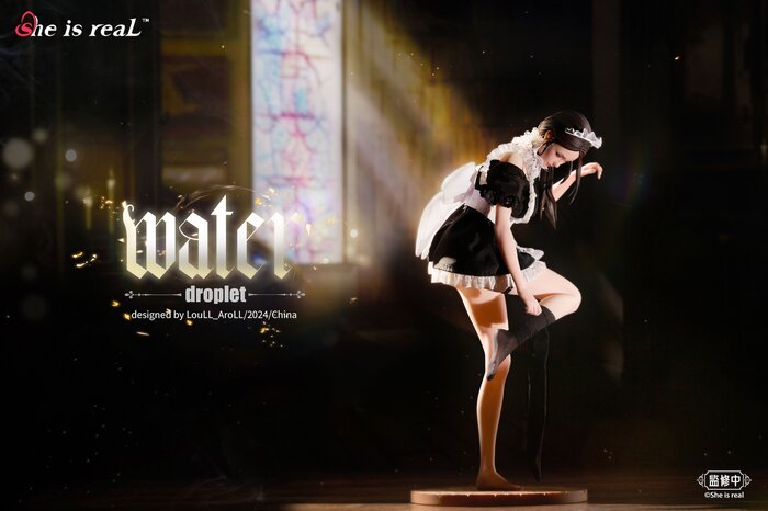 She is Real x Lou LL Water Droplet Maid 1/6 Scale Figure - Tokyo Otaku ...