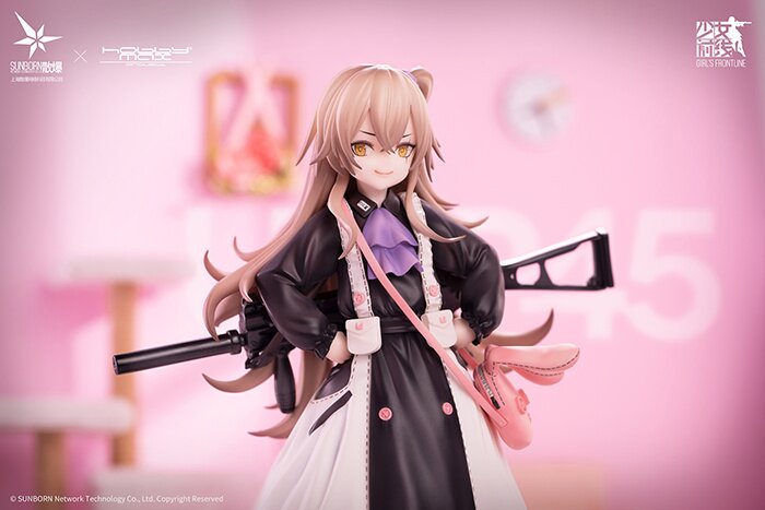 Girls' Frontline UMP45 Lop-Eared Rabbit Agent Ver. 1/7 Scale PVC Figure ...