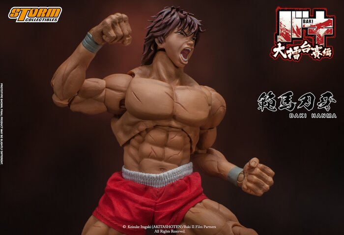 Storm Collectibles Baki Baki Hanma 1/12 Scale Action Figure - Tokyo ...