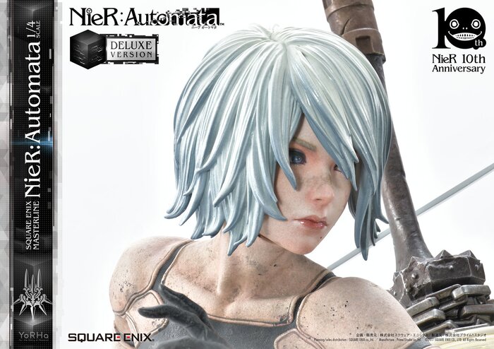 Square Enix Masterline NieR: Automata Deluxe Ver. 1/4 Scale Statue ...