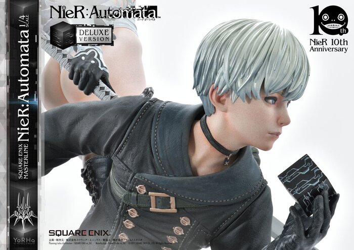 Square Enix Masterline NieR: Automata Deluxe Ver. 1/4 Scale Statue ...