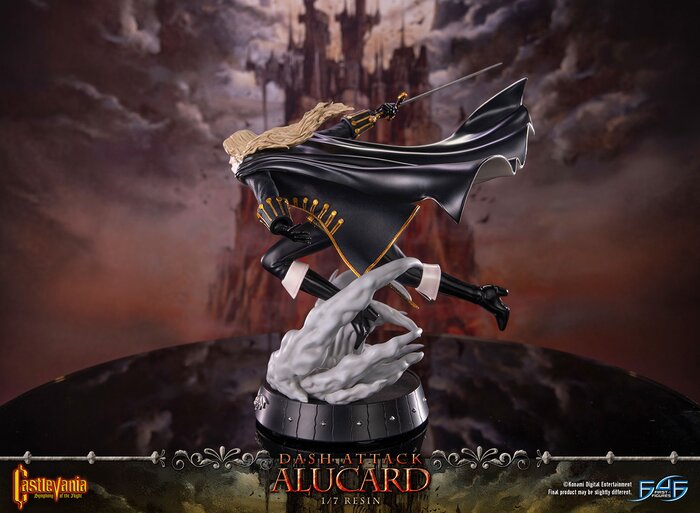 Castlevania: Symphony of the Night Dash Attack Alucard 1/7 Scale Resin ...