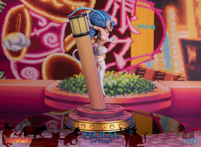 Darkstalkers Felicia 1/6 Scale Statue: First 4 Figures - Tokyo Otaku ...