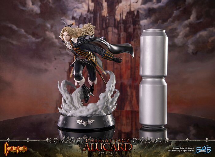 Castlevania: Symphony of the Night Dash Attack Alucard 1/7 Scale Resin ...