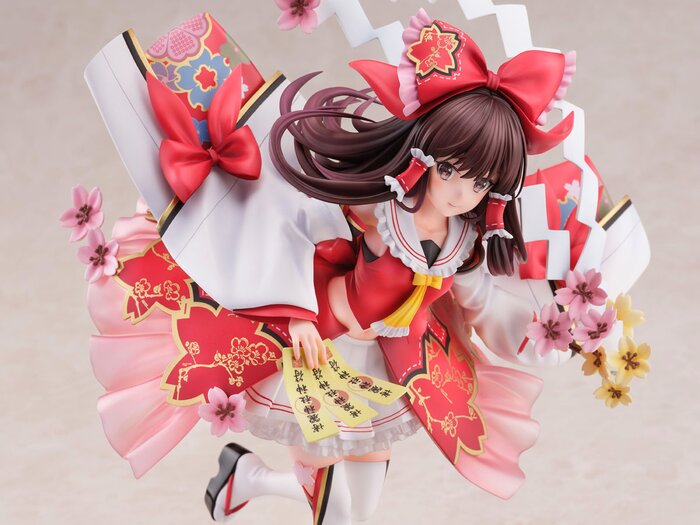 Touhou Project Fuzichoco Illustration Reimu Hakurei 1/7 Scale Figure ...