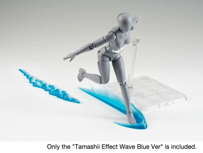 Tamashii Effect Blue Waves Effect Peices: Bandai - Tokyo Otaku Mode (TOM)