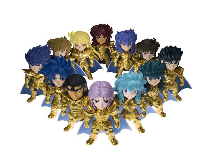 Saint Seiya ARTlized -The Supreme Gold Saints Assemble!- Complete Box ...