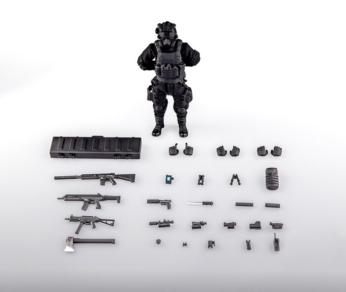 SCP Foundation Series MTF Alpha-1 Red Right Hand 1/12 Scale Action ...