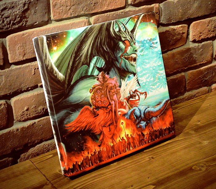 Devilman Chara Fine Graph Print (Square) - Tokyo Otaku Mode (TOM)