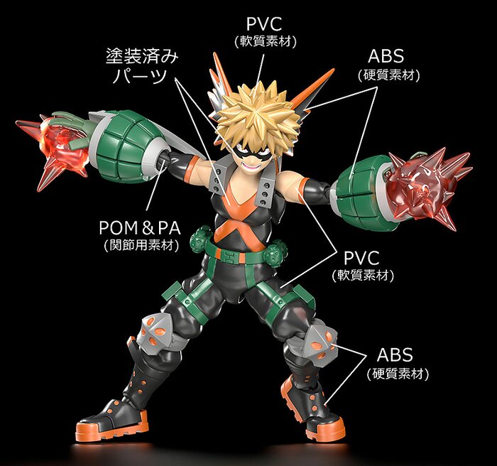 Moderoid My Hero Academia Katsuki Bakugo: Good Smile Company 33% OFF ...