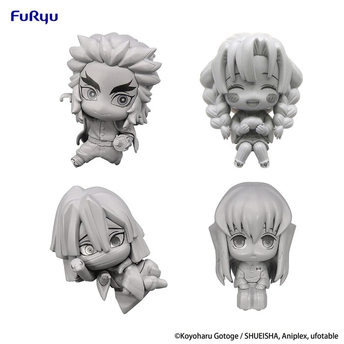 Demon Slayer: Kimetsu no Yaiba Chokotto Hikkake Figure Petit Vol. 2 Set ...