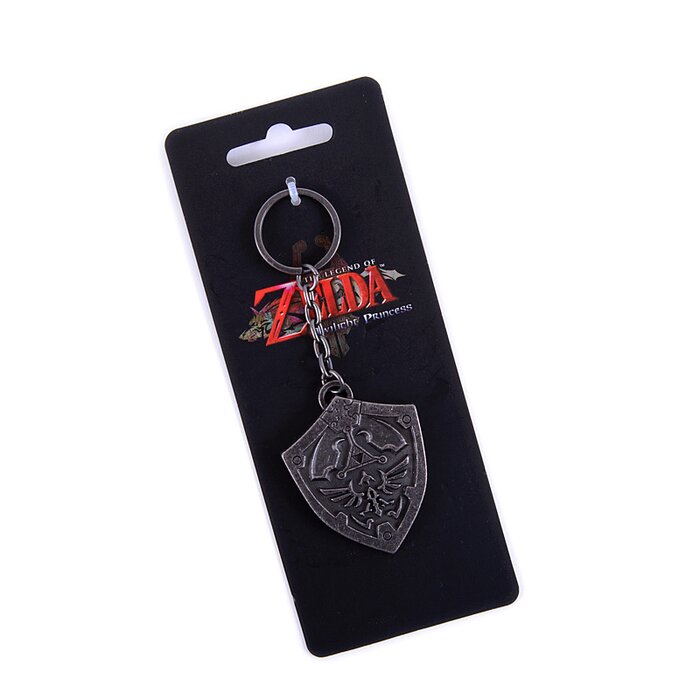 Hylian Shield Metal Keychain | The Legend of Zelda: Twilight Princess ...