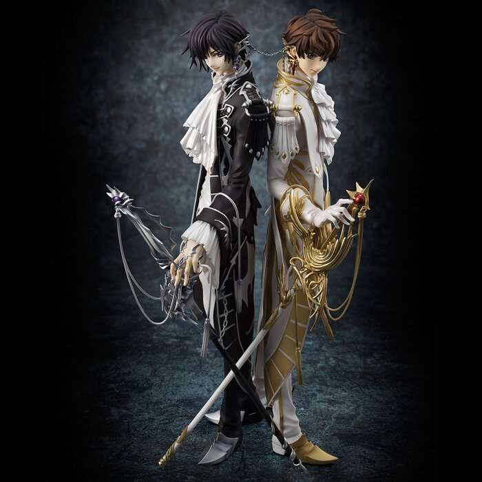 G.E.M. Series [Code Geass] Clamp Works in Lelouch & Suzaku Set ...