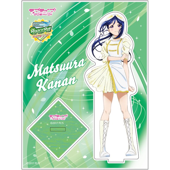 Love Live! Sunshine!! Aqours 6th LoveLive! ～KU-RU-KU-RU Rock 'n' Roll TOUR～＜WINDY STAGE＞ Acrylic ...
