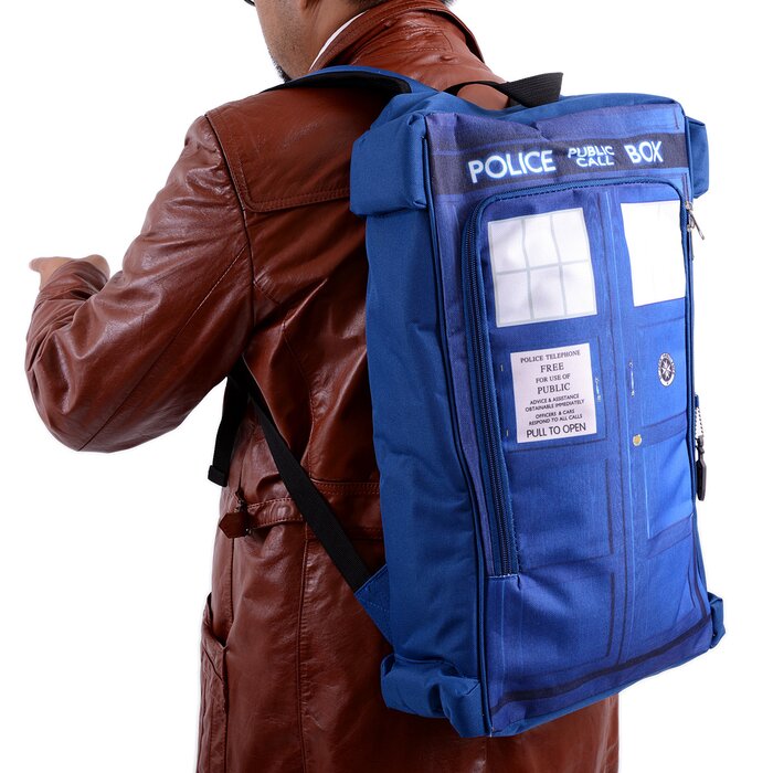 Doctor Who Rectangular TARDIS Backpack - Tokyo Otaku Mode (TOM)