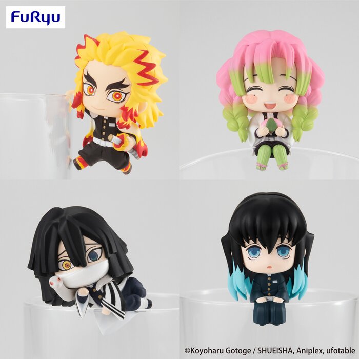 Demon Slayer: Kimetsu no Yaiba Chokotto Hikkake Figure Petit Vol. 2 Set ...