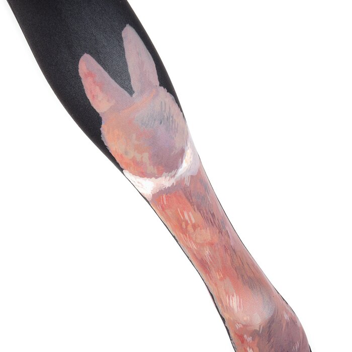 Zettairyoiki Double Rabbit Knee-High Tights (Black): Zettai Ryoiki ...
