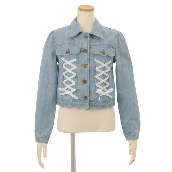 LIZ LISA Scalloped Denim Jacket: LIZ LISA - Tokyo Otaku Mode (TOM)