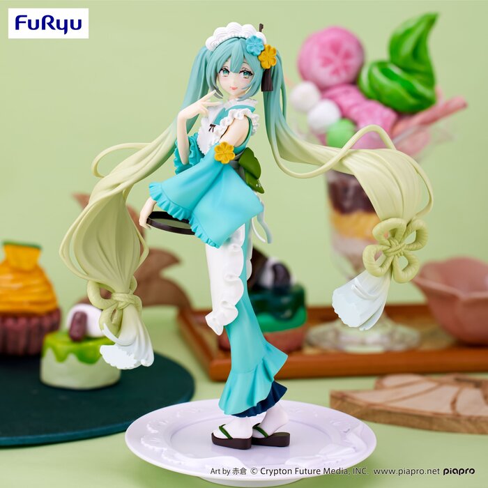 Exceed Creative Figure Hatsune Miku: Matcha Green Tea Parfait Mint Ver ...