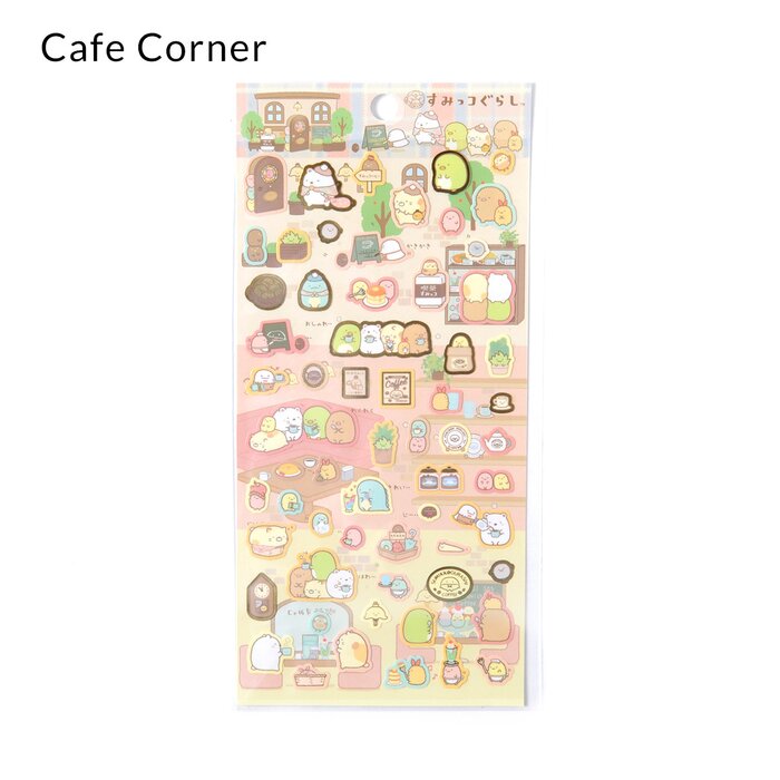 Sumikko Gurashi Cafe Sumikko Stickers: San-X - Tokyo Otaku Mode (TOM)