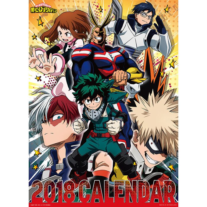 My Hero Academia 2018 Calendar - Tokyo Otaku Mode (TOM)