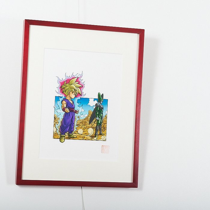 Akira Toriyama Reproduction Art Print - Dragon Ball: The Complete ...