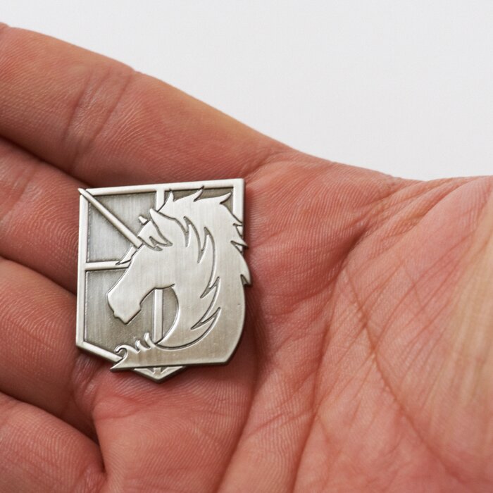 Attack on Titan Stationary Guard & Military Police Emblem Pins - Tokyo ...