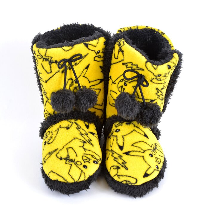 Pokémon Pikachu All-Over Print Boot Slippers - Tokyo Otaku Mode (TOM)