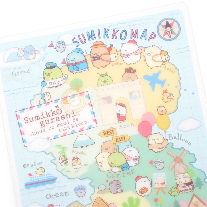 Sumikko Gurashi Oheya no Sumi de Tabikibun Pencil Board - Tokyo Otaku ...