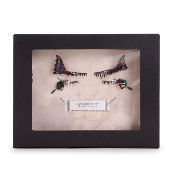Stained Glass Butterfly False Eyelash Set - Tokyo Otaku Mode (TOM)