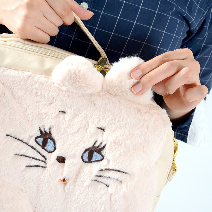 FLAPPER Cat Tail Fur Boston Bag: FLAPPER - Tokyo Otaku Mode (TOM)