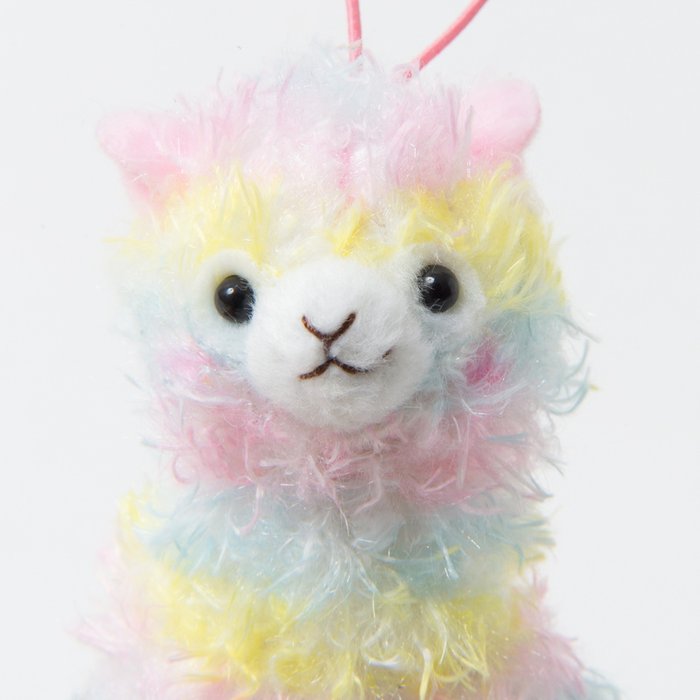 Alpacasso Rainbow Alpaca Plush Collection (Mini Strap) - Tokyo Otaku ...