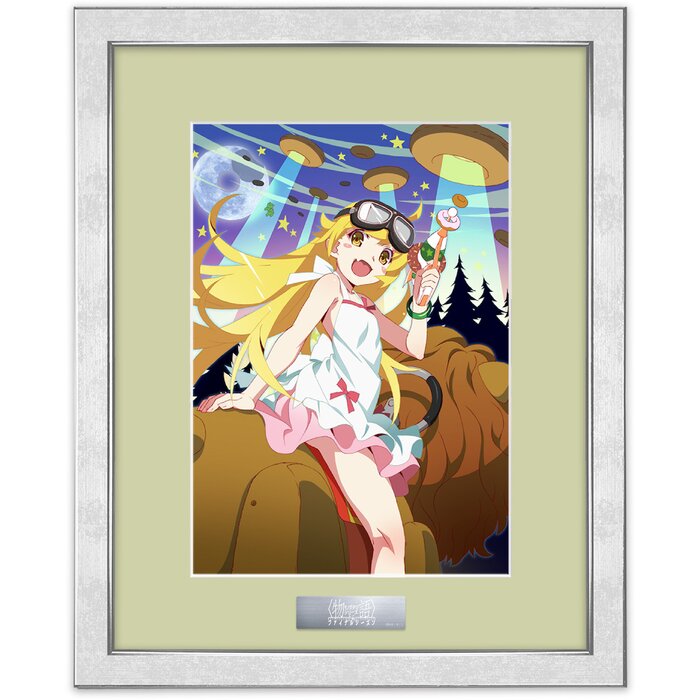 Monogatari Series Final Season Jacket Illustration Chara Fine Graph ...