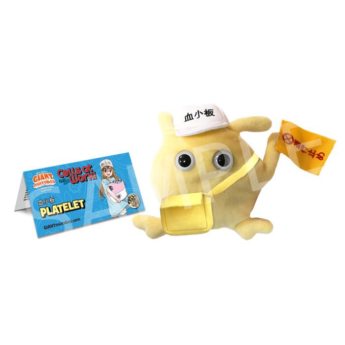 Cells at Work! x GIANTmicrobes Platelet Plush - Tokyo Otaku Mode (TOM)