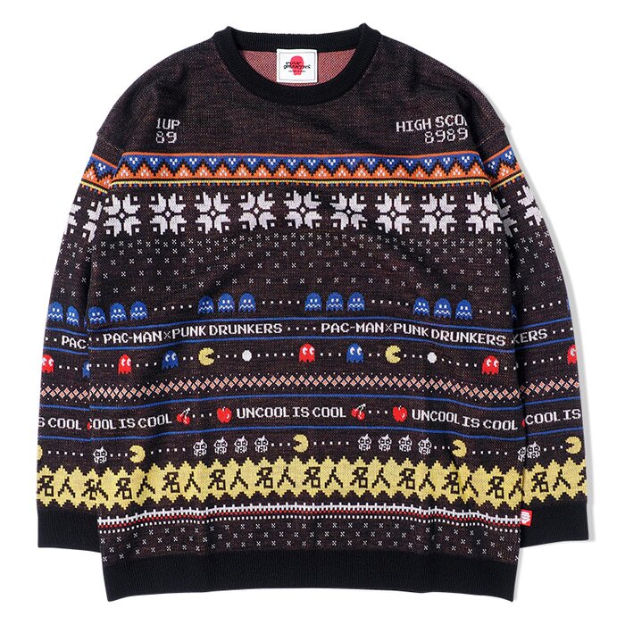 [PDS x Pac-Man] Master Black Sweater - Tokyo Otaku Mode (TOM)