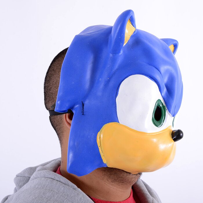 Sonic 3/4 Vinyl Mask - Adult - Tokyo Otaku Mode (TOM)