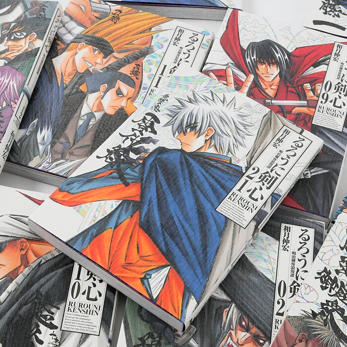 Rurouni Kenshin: Perfect Edition Complete 22-Volume Manga Set (Japanese Ver.) - Tokyo Otaku Mode ...