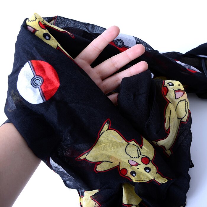 Pokémon Toss Print Viscose Scarf: Nintendo - Tokyo Otaku Mode (TOM)