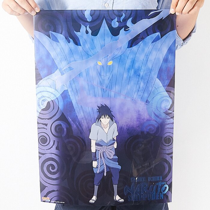 Naruto Clear Posters (Naruto & Nine Tails, Sasuke & Susanoo) - Tokyo ...