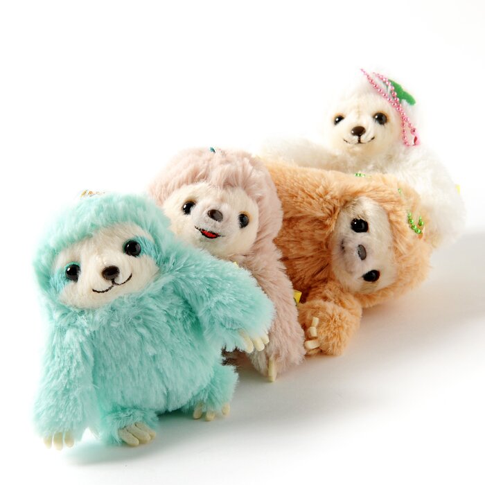Namakemono no Mikke Sloth Plush Collection (Ball Chain) - Tokyo Otaku ...